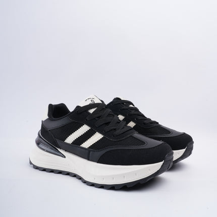 Tenis deportivos negros con blanco – Adrenalina
